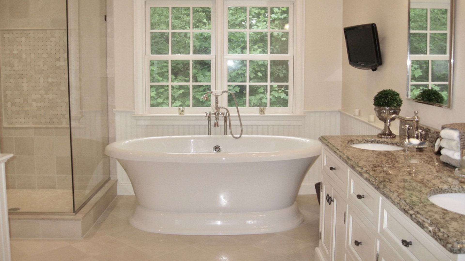 Spa Bath Perfection - Debbie Dibeila Interior Designer